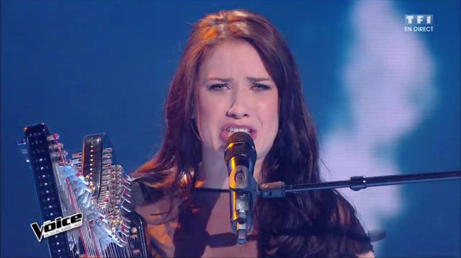 Léna Woods chante Lettre à France (Michel Polnareff) - The Voice